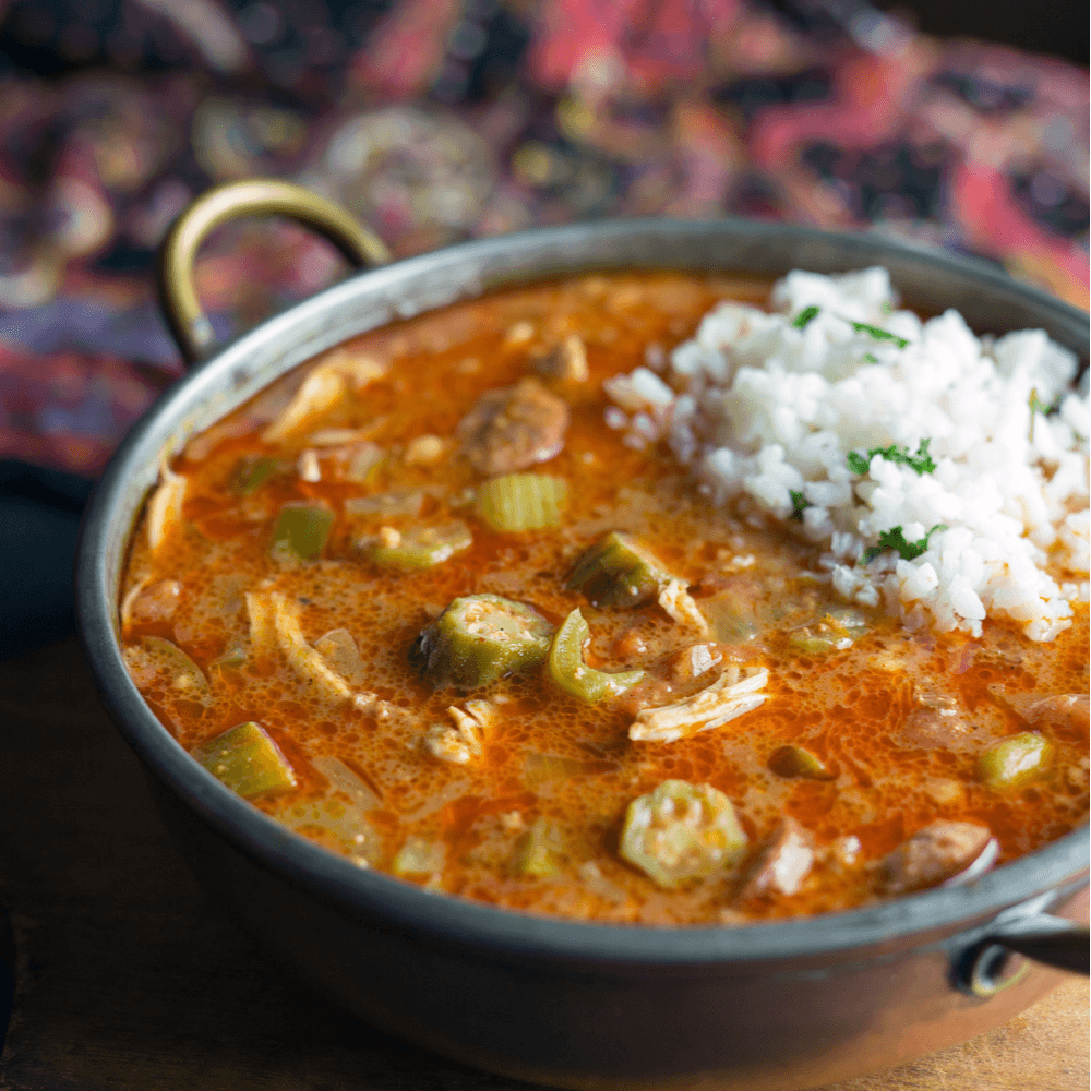 CHICKEN & SAUSAGE GUMBO – Kalorik.ca